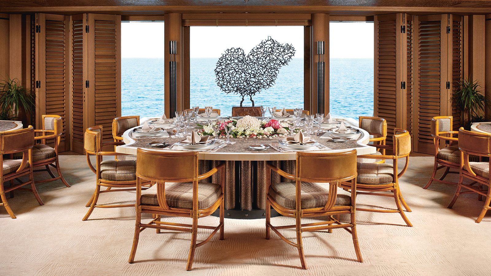 Artistic design: Tim Heywood discusses on board artwork installation